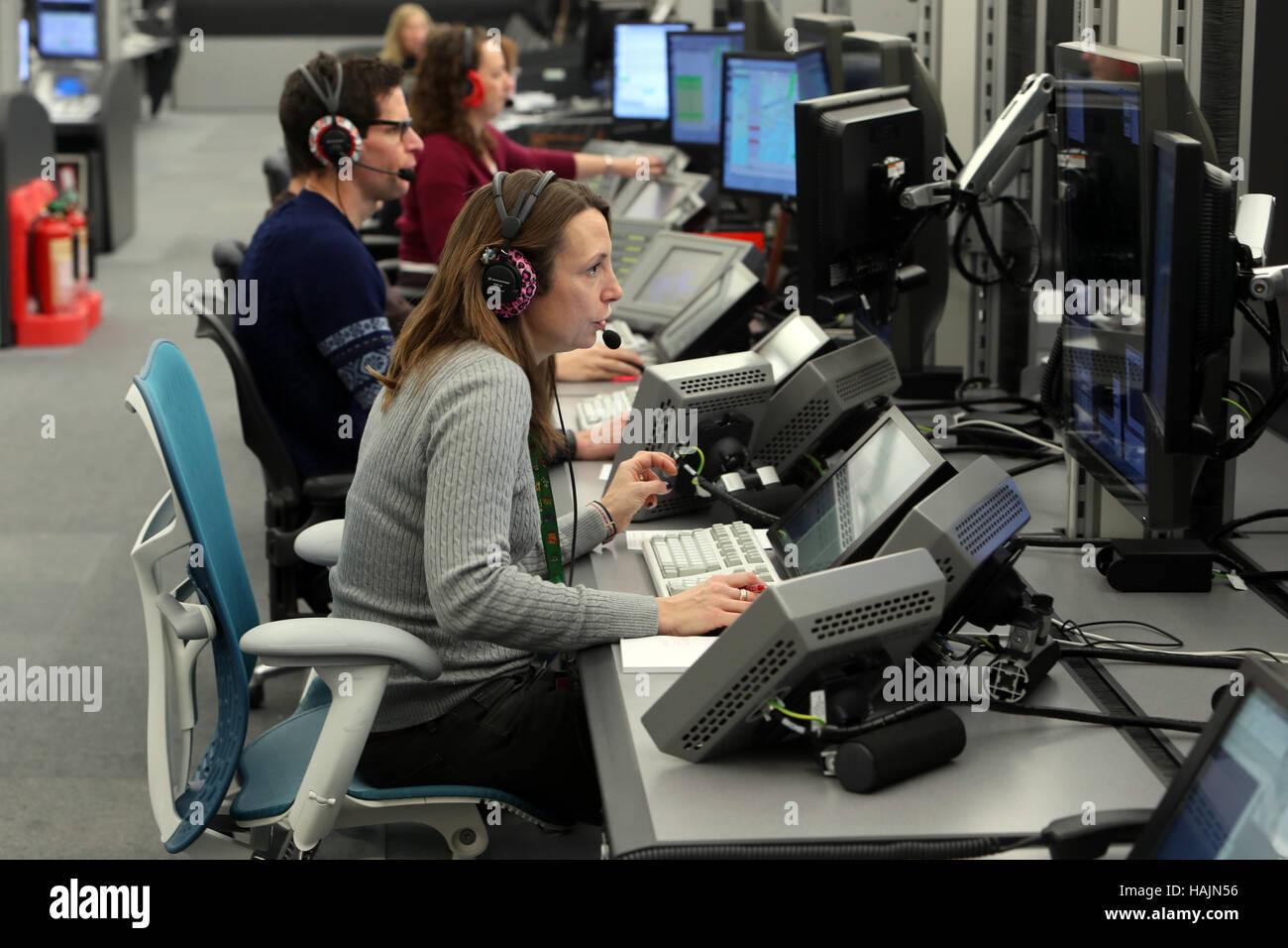 Air traffic Controllers look after aircraft flying over England and ...