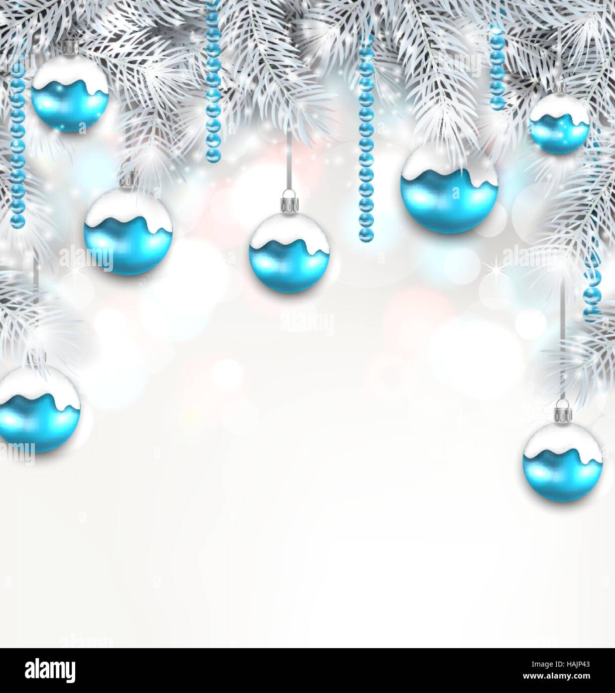 Blue branches pine tree Stock Vector Images - Alamy