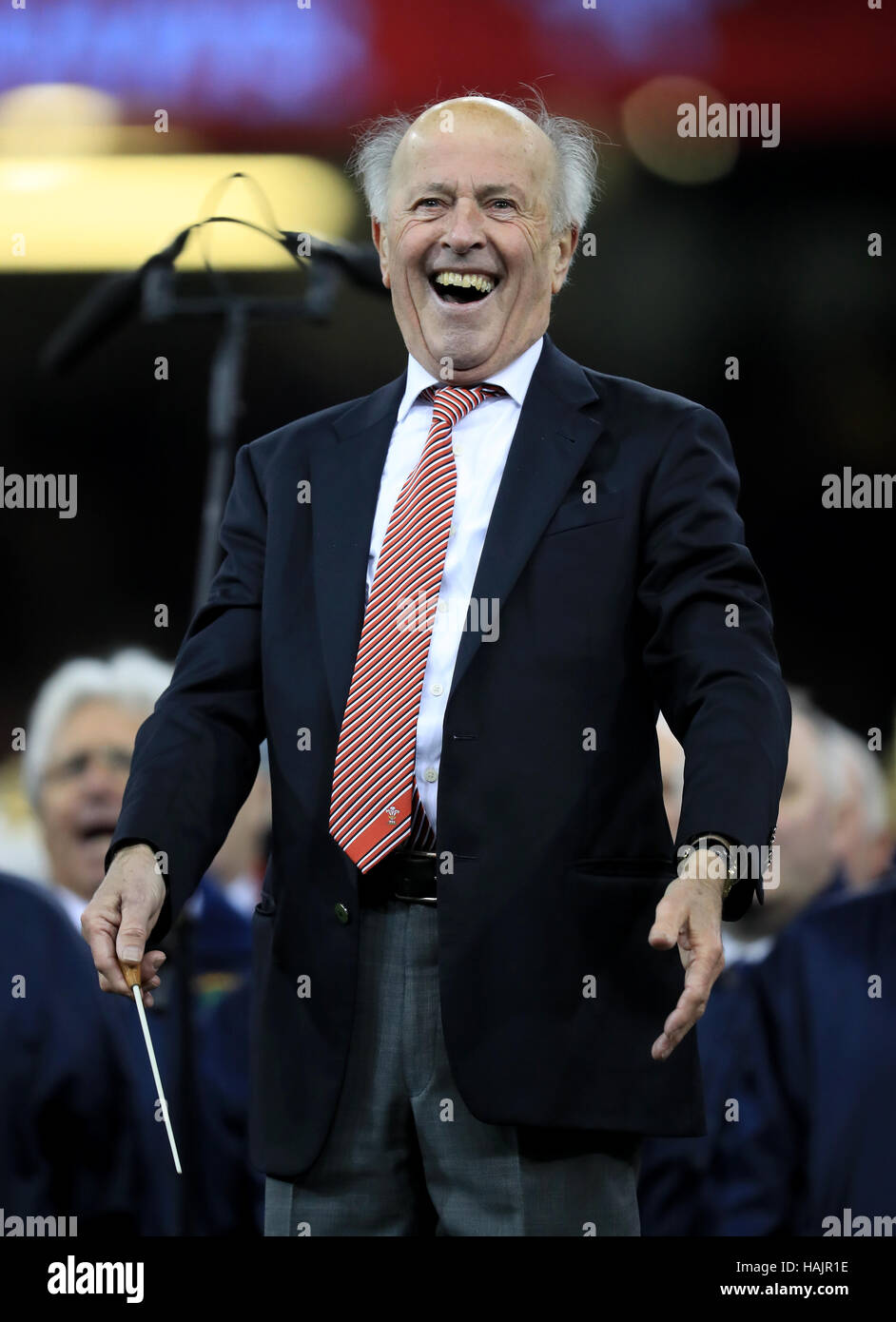 Dr Haydn James, conductor Stock Photo - Alamy