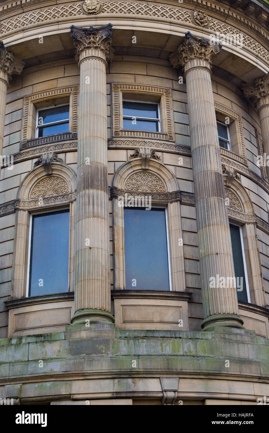 Todmorden, Town Hall Building, Calderdale, sits on the historic border ...