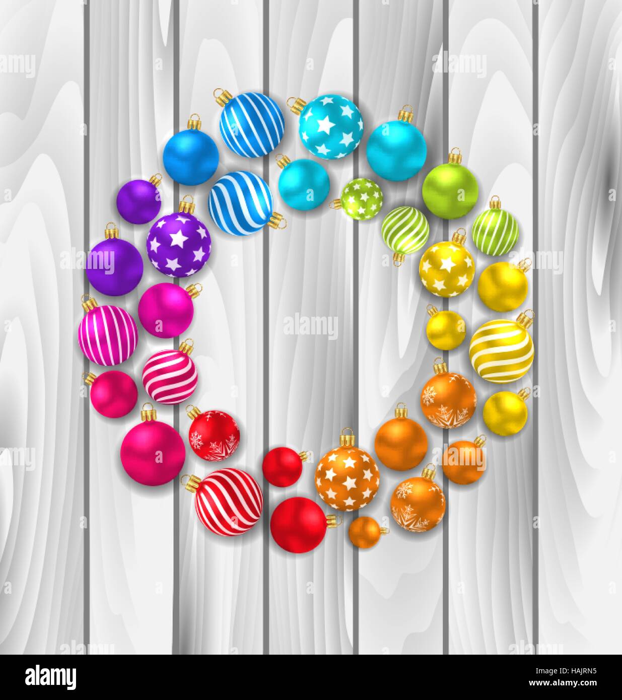 Christmas wooden background colorful Stock Vector Images - Alamy