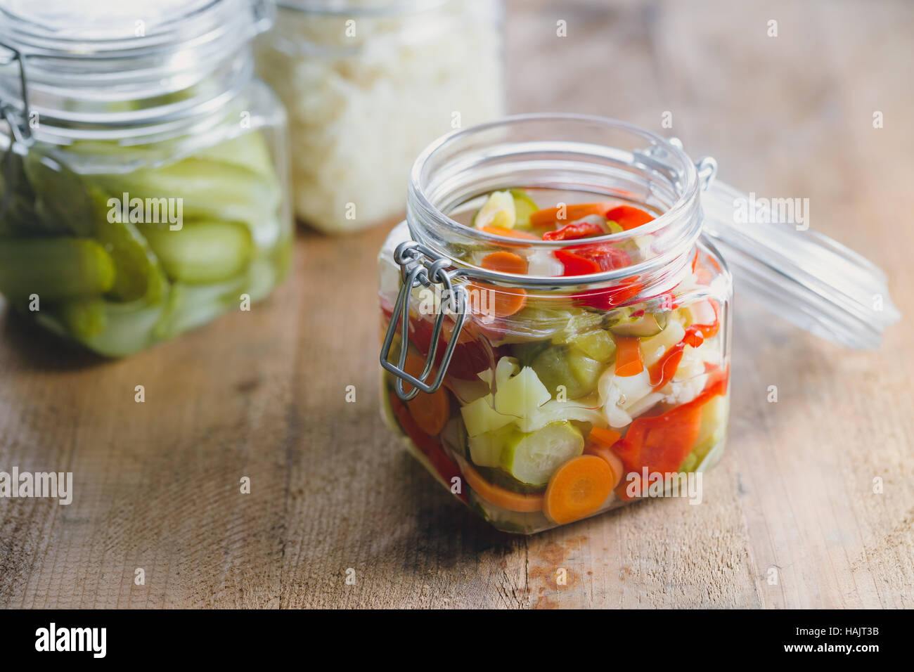Old jar pickled cabbage hi-res stock photography and images - Alamy