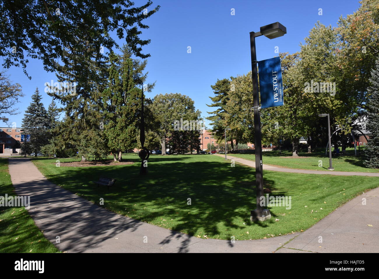 University of Wisconsin - Stout in Menomonie, Wisconsin Stock Photo - Alamy