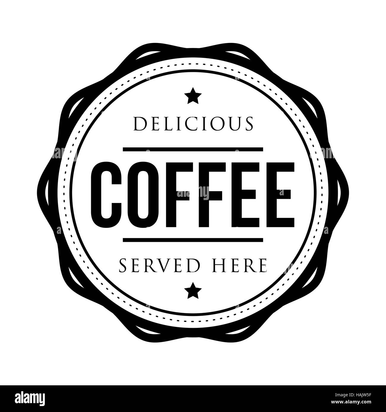 Coffee vintage stamp vector Stock Vector Image & Art - Alamy