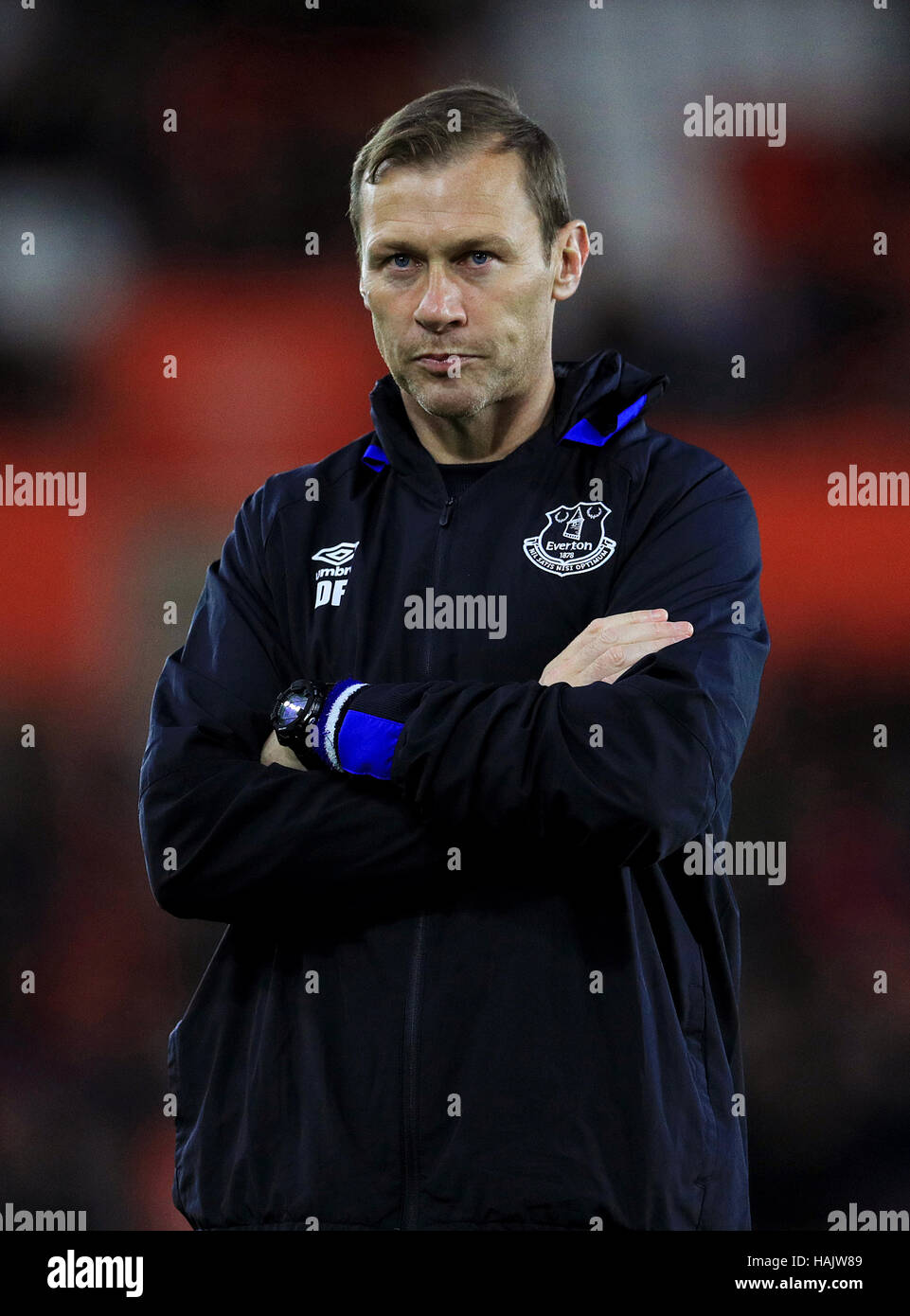 Everton first team coach duncan ferguson hi-res stock photography and ...