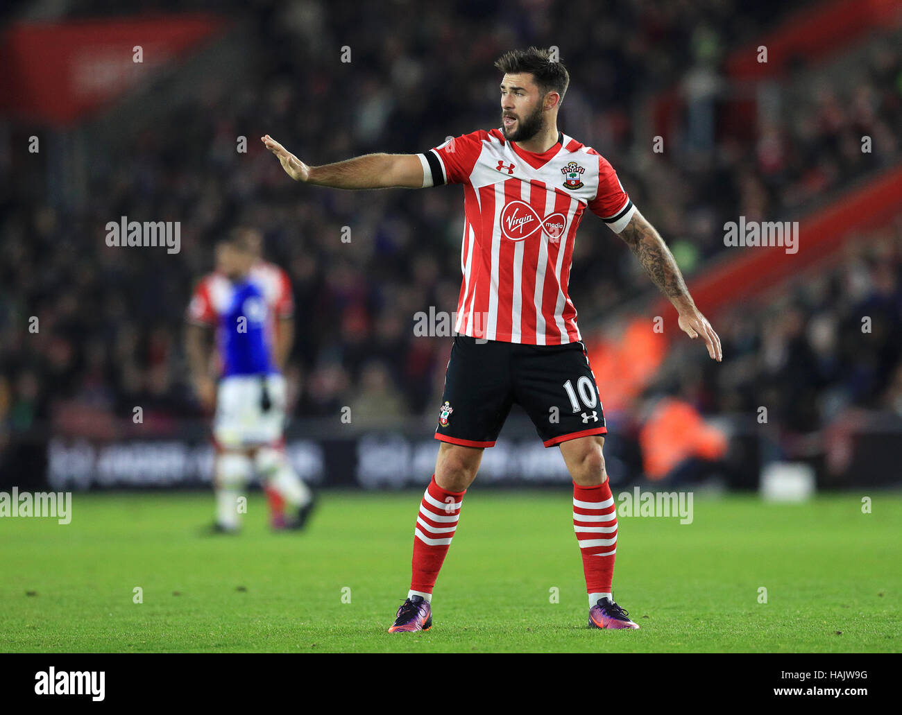 Southampton's Charlie Austin Stock Photo - Alamy