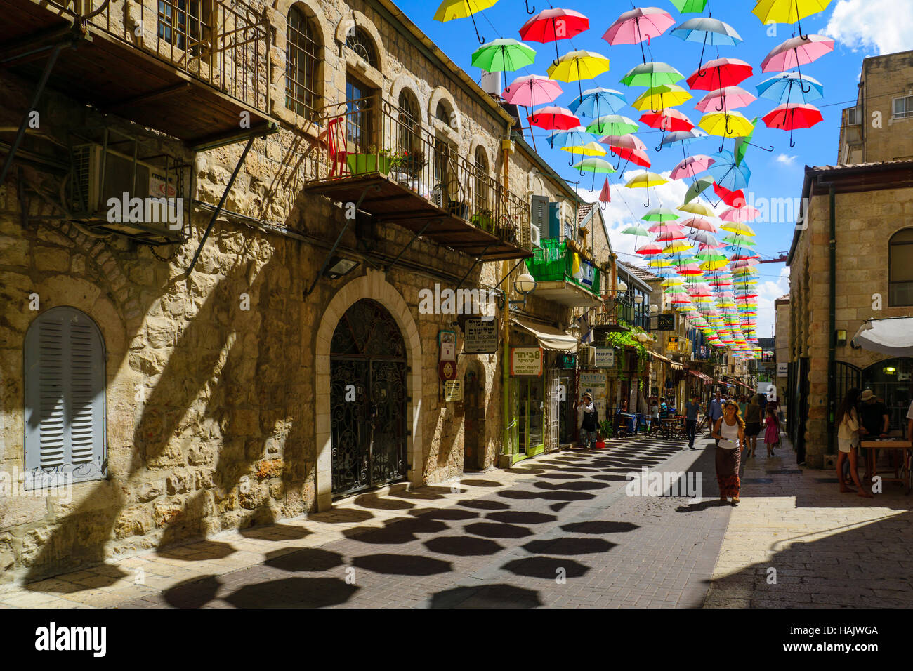 JERUSALEM, ISRAEL - SEPTEMBER 23, 2016: Scene of Yoel Moshe Solomon ...