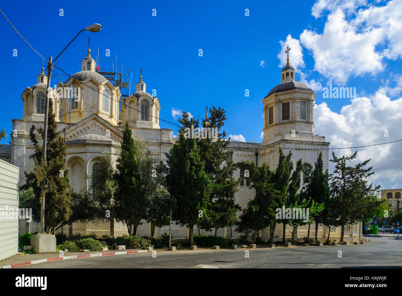 Jerusalem Israel Holy Trinity Cathedral High Resolution Stock ...