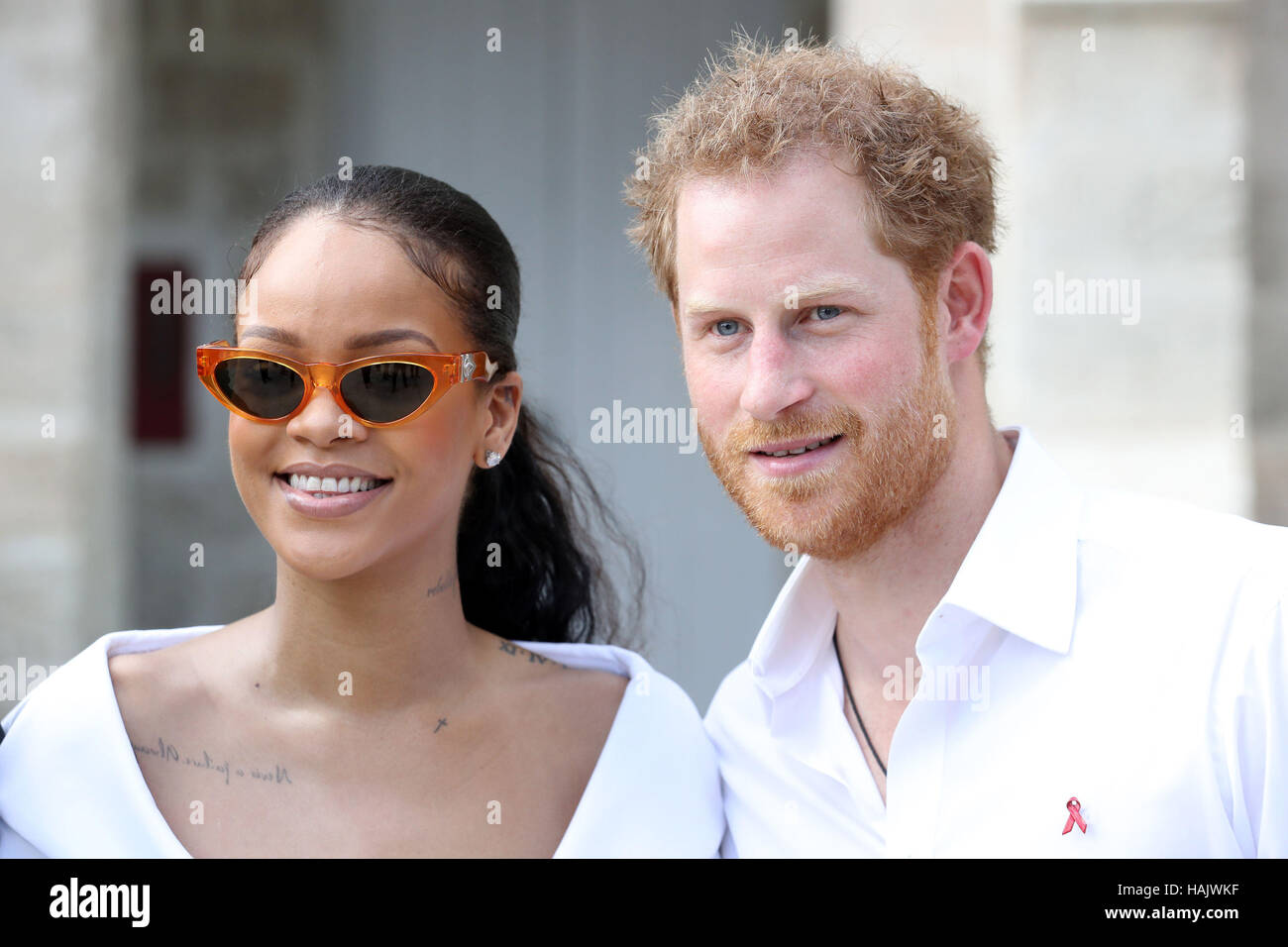 Prince Harry and Rihanna attend the 'Man Aware' event held by the ...