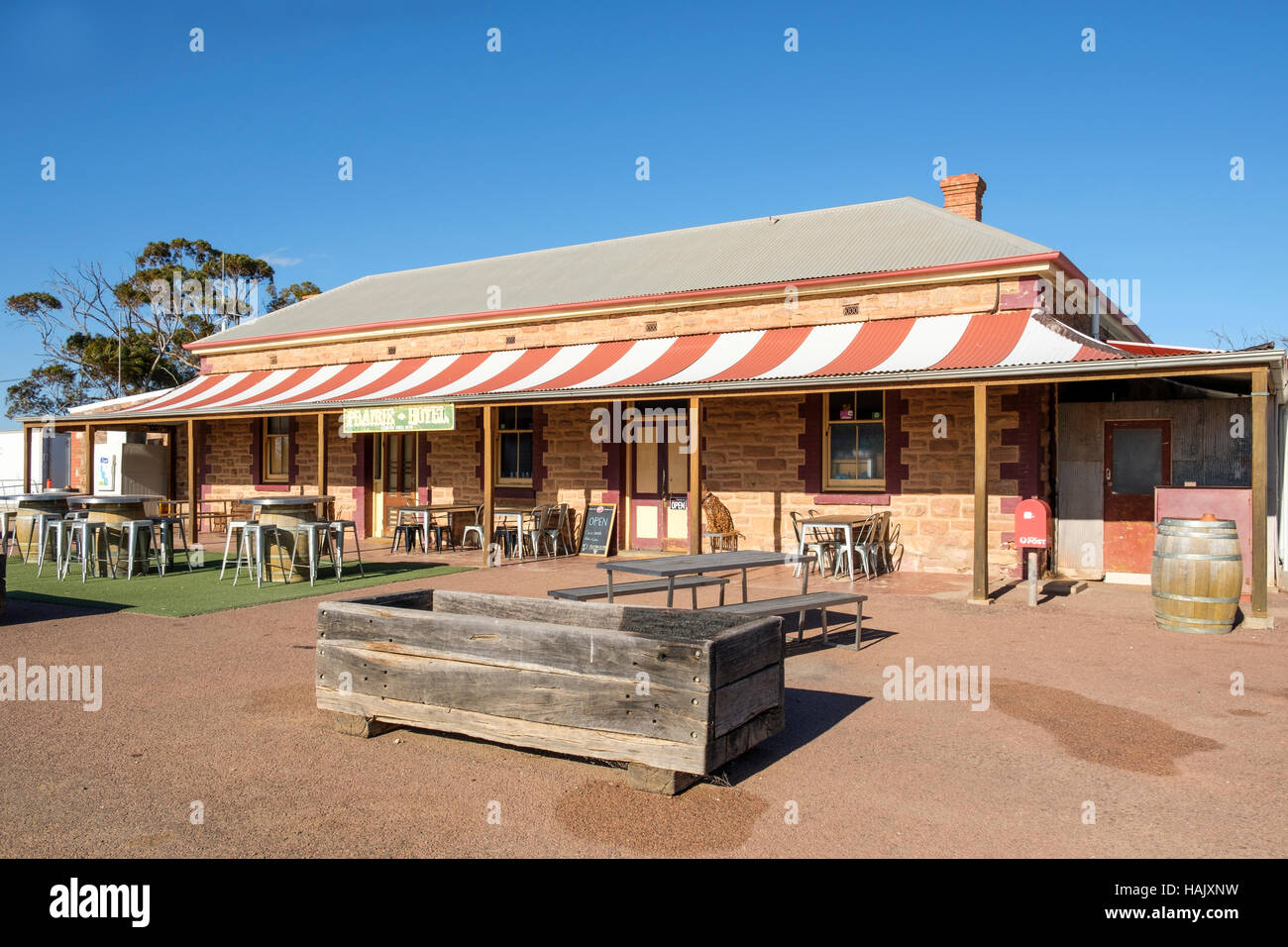 The remote Prairie Hotel in outback Parachilna South Australia Stock ...