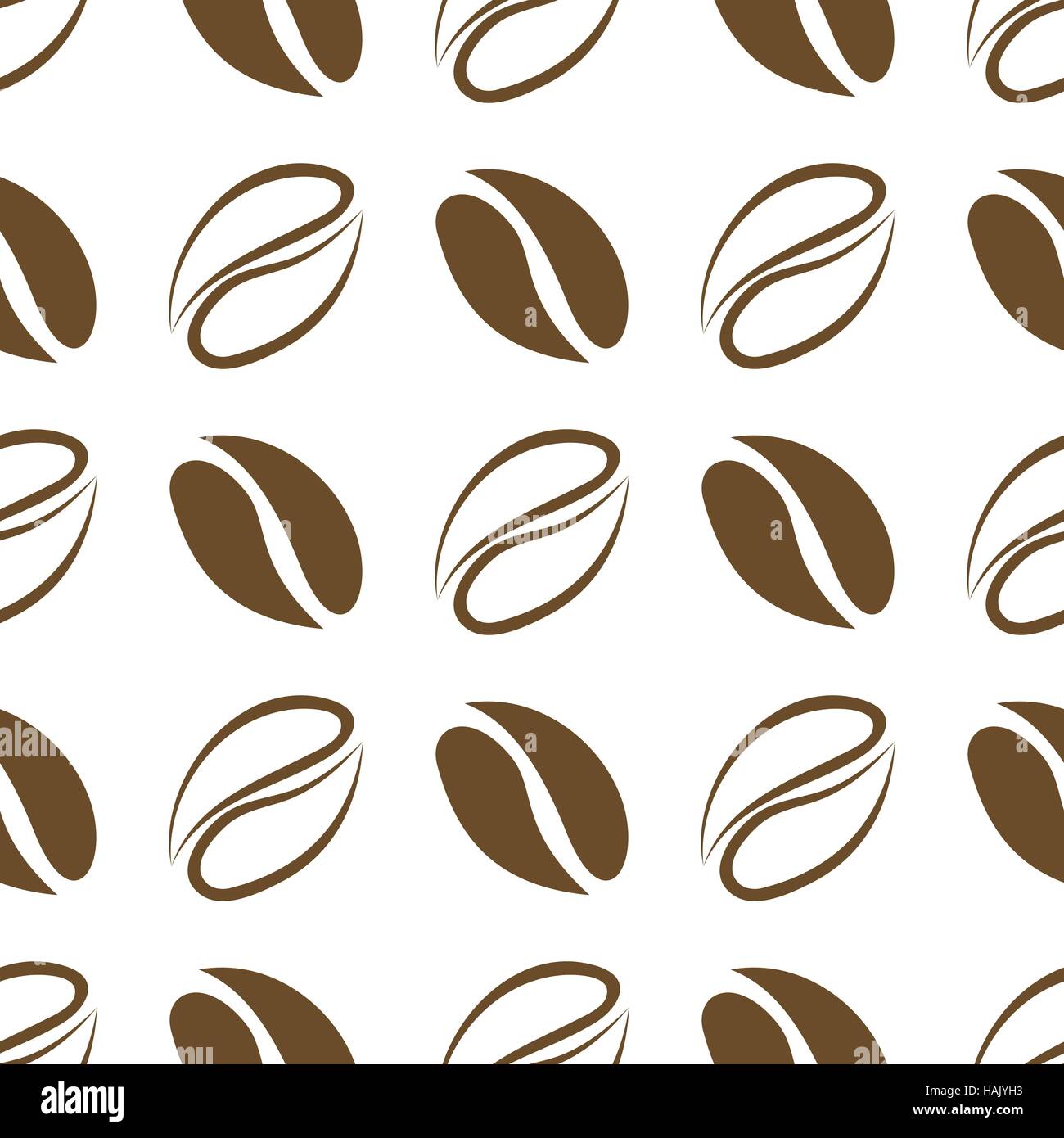 Seamless pattern coffee beans Stock Vector Image & Art - Alamy