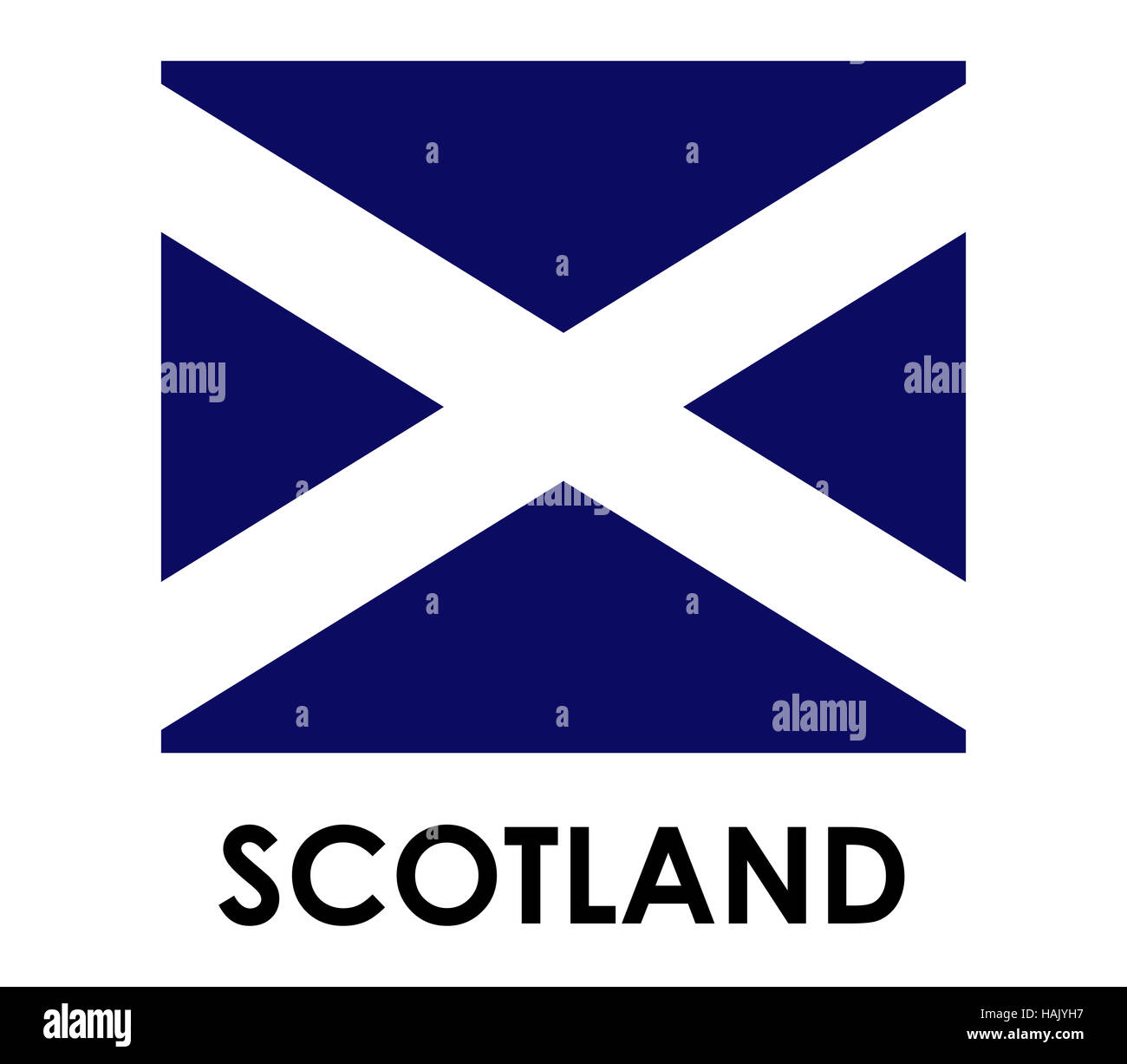 flag of scotland Stock Photo - Alamy