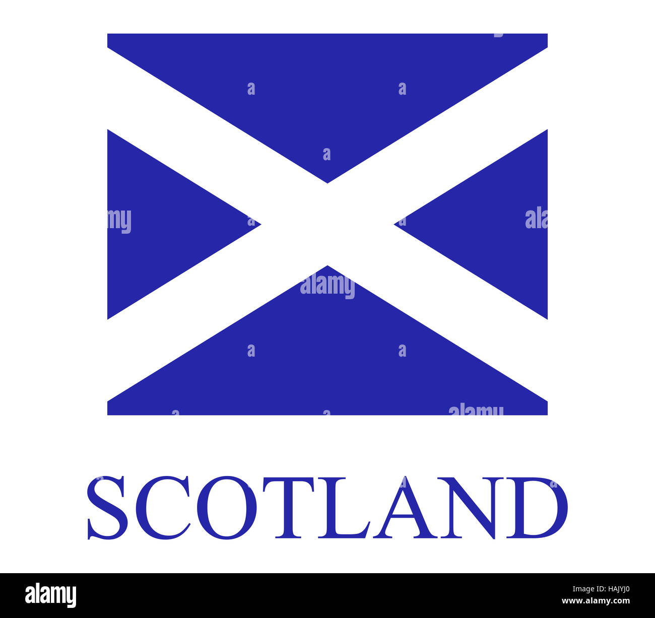 flag of scotland Stock Photo - Alamy