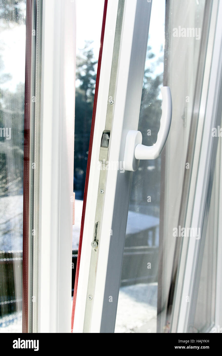 Plastic frame window hi-res stock photography and images - Alamy