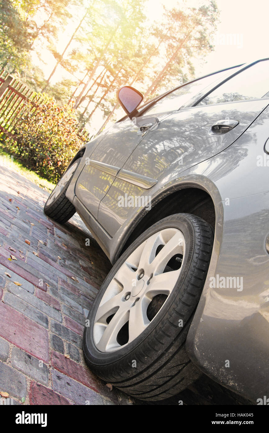 Car side close up hi-res stock photography and images - Alamy