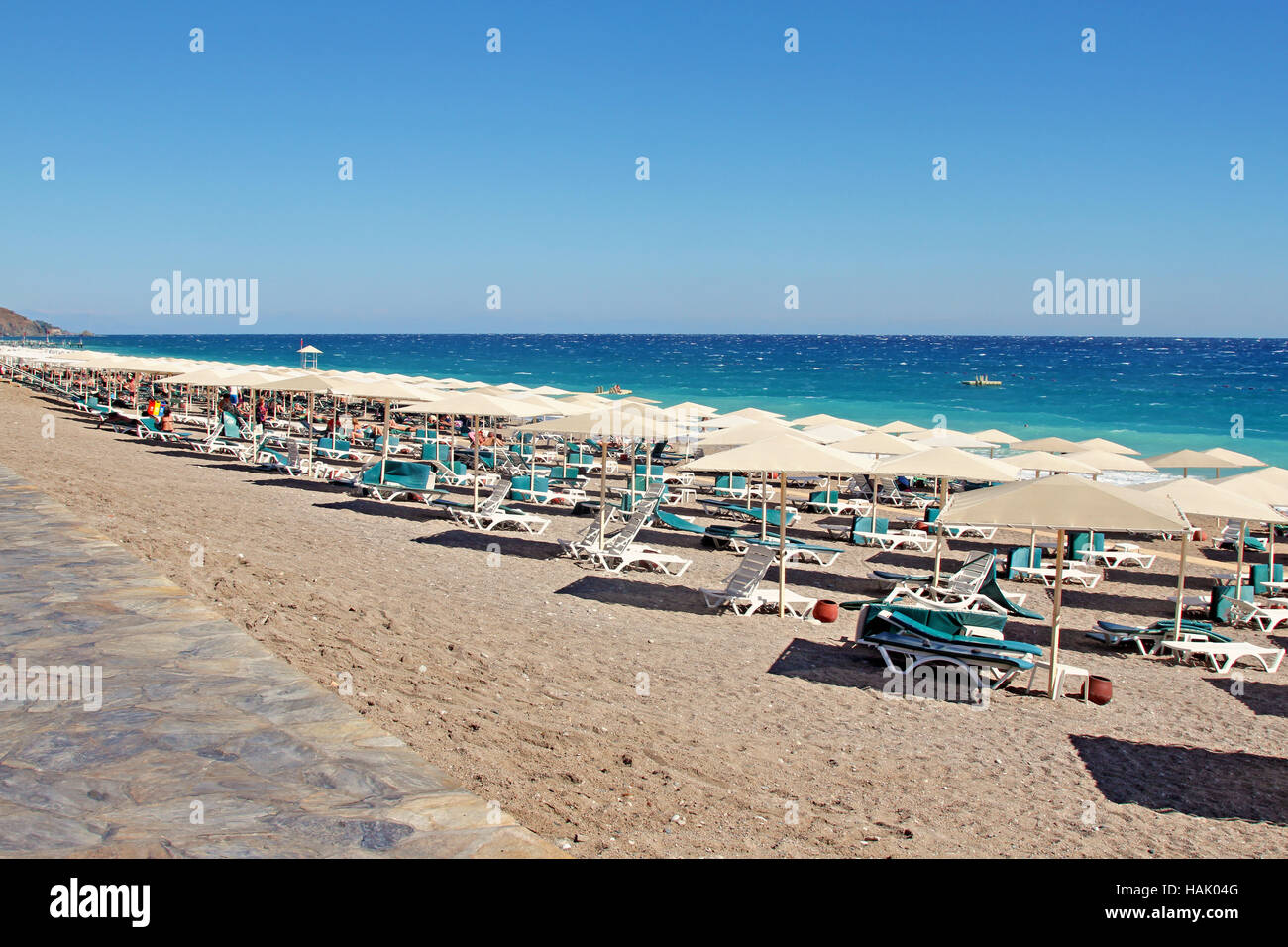 holiday resort in Turkey, Kemer Stock Photo - Alamy