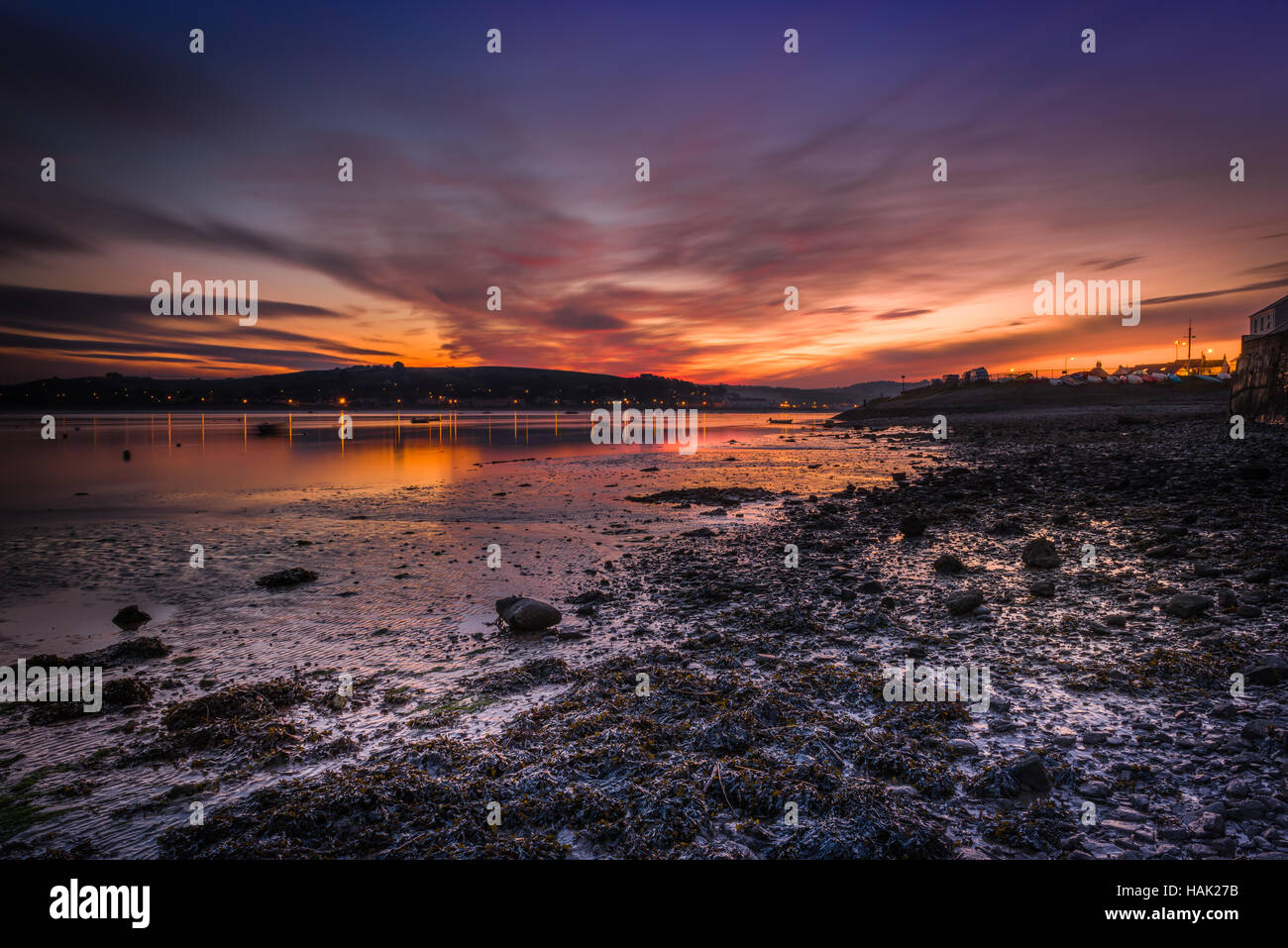 Appledore First Light Stock Photo - Alamy