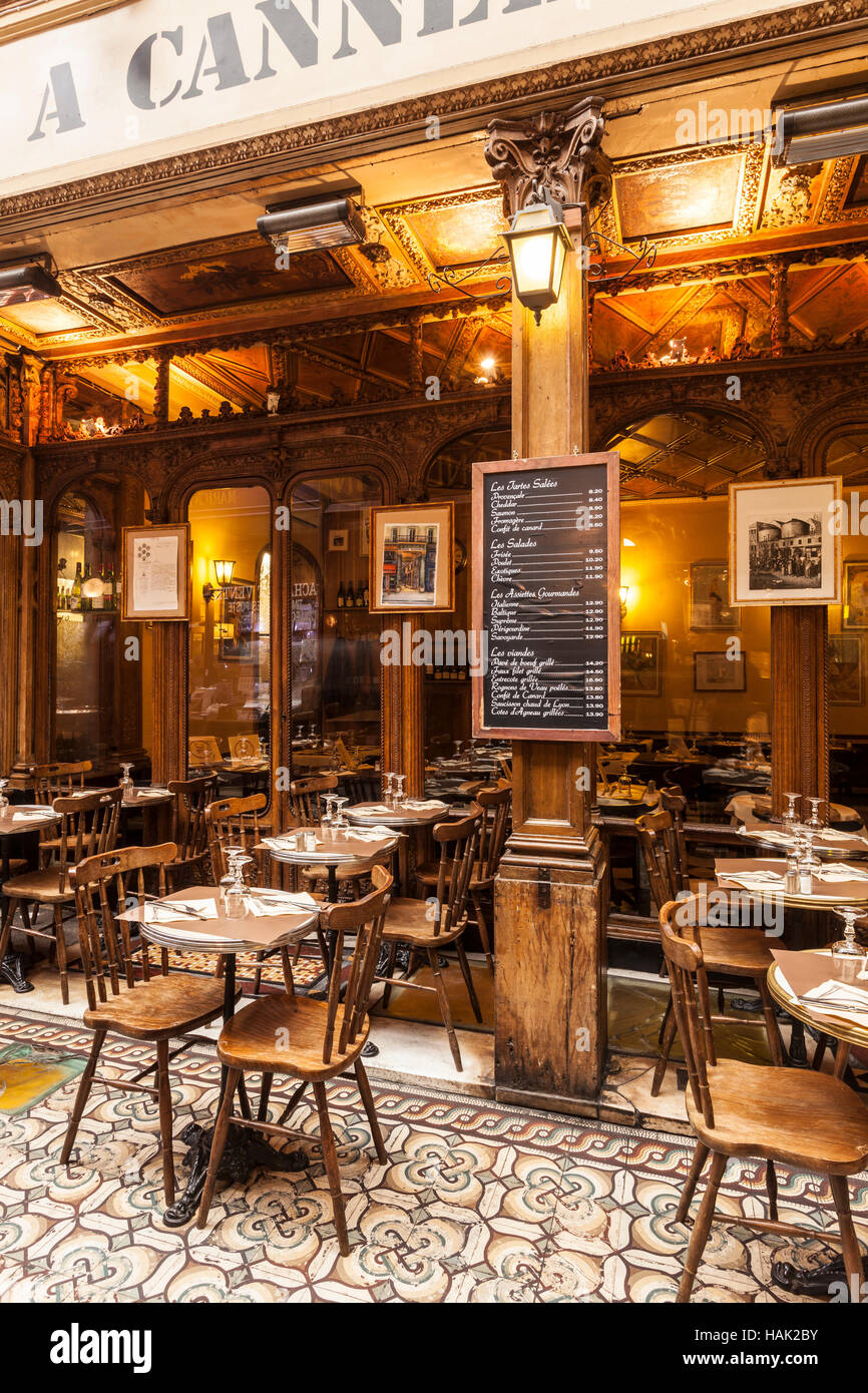 Old french cafe interior hi-res stock photography and images - Alamy