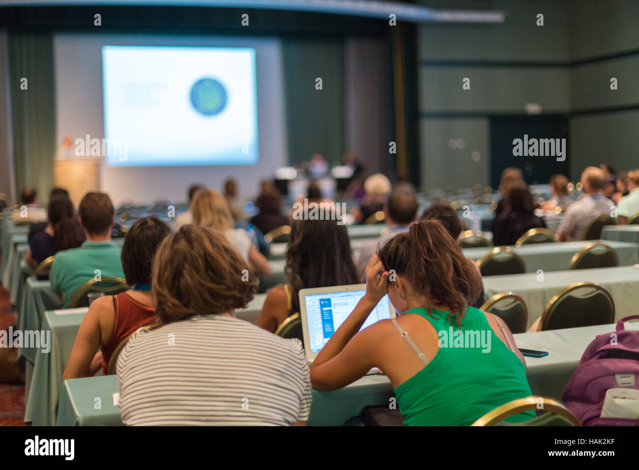 Lecture at university Stock Photo - Alamy