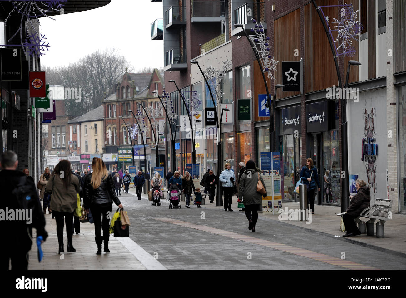 The rock shopping centre bury lancashire hi-res stock photography and ...