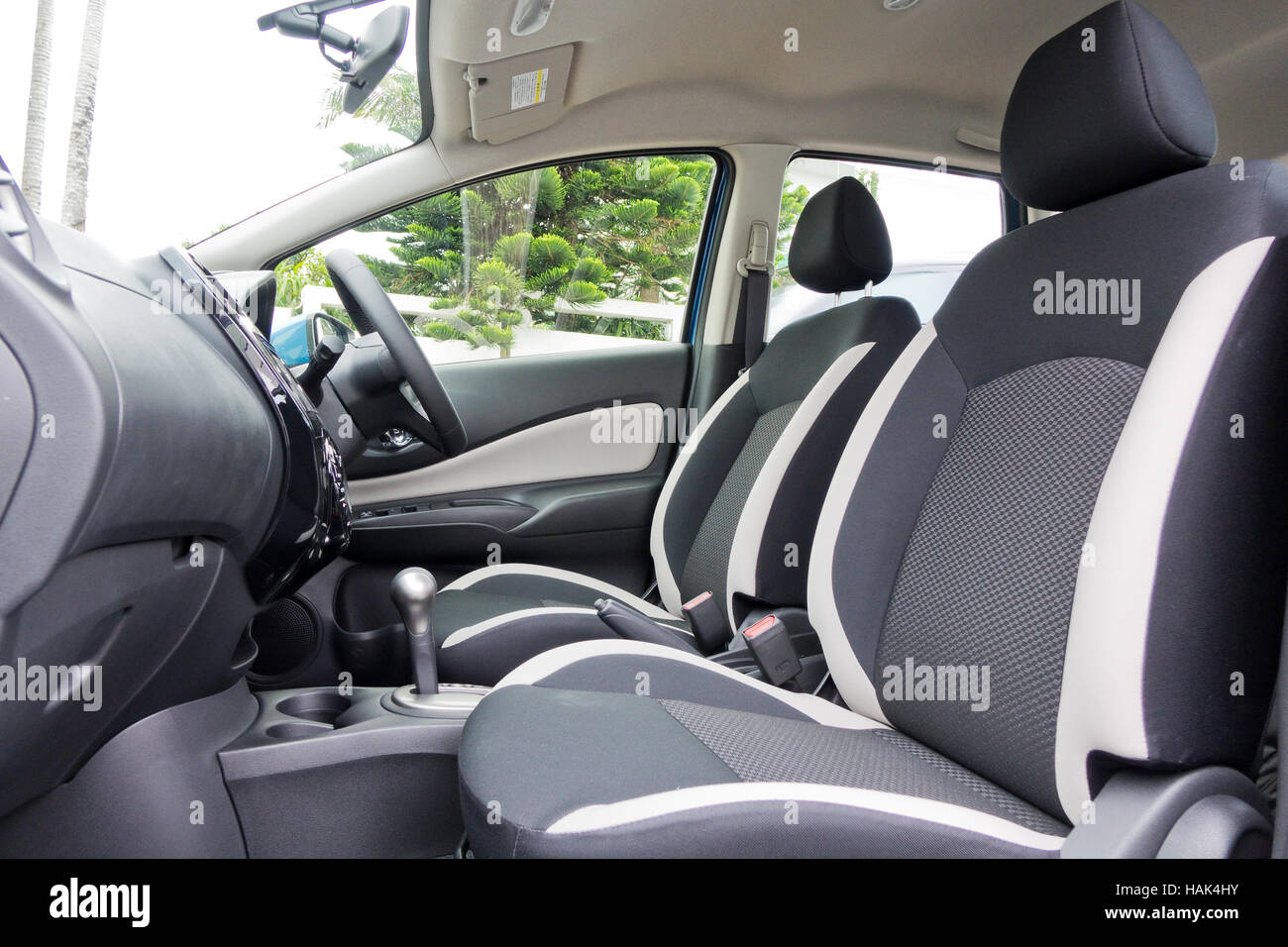 Hong Kong, China Nov 10, 2016 : Nissan Note Interior on Nov 10 2016 in ...