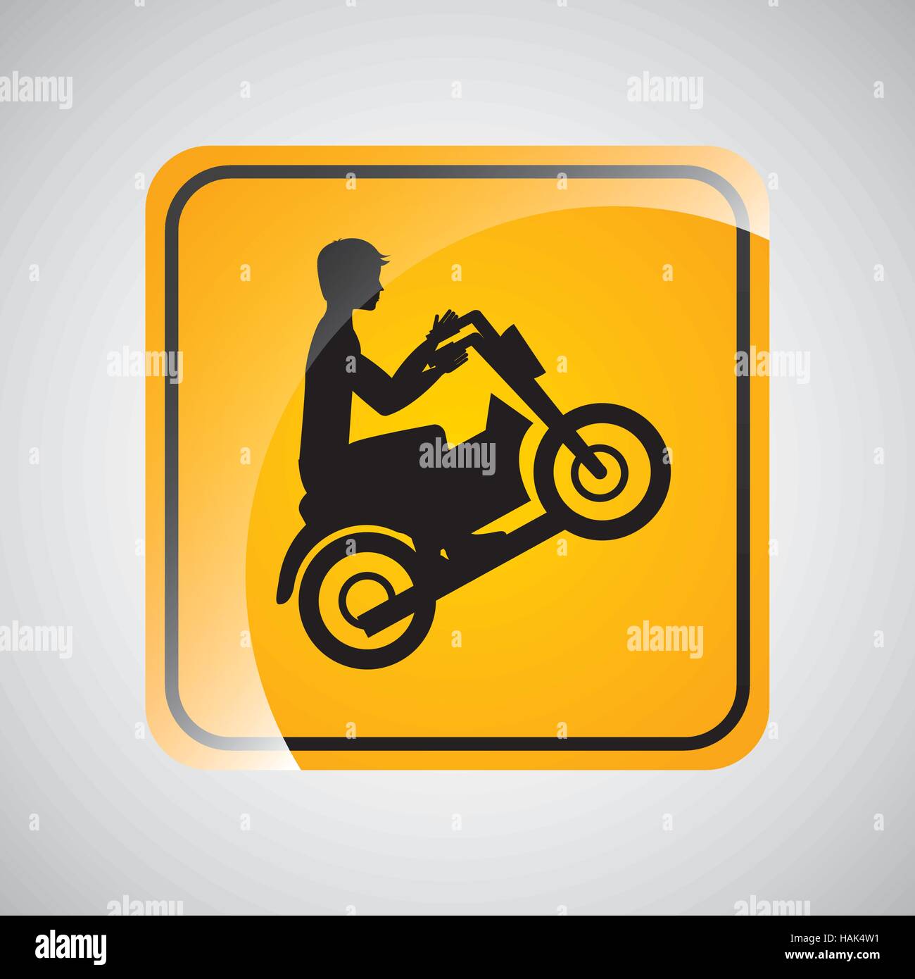 motorcycle rider sign sport extreme design vector illustration eps 10 ...