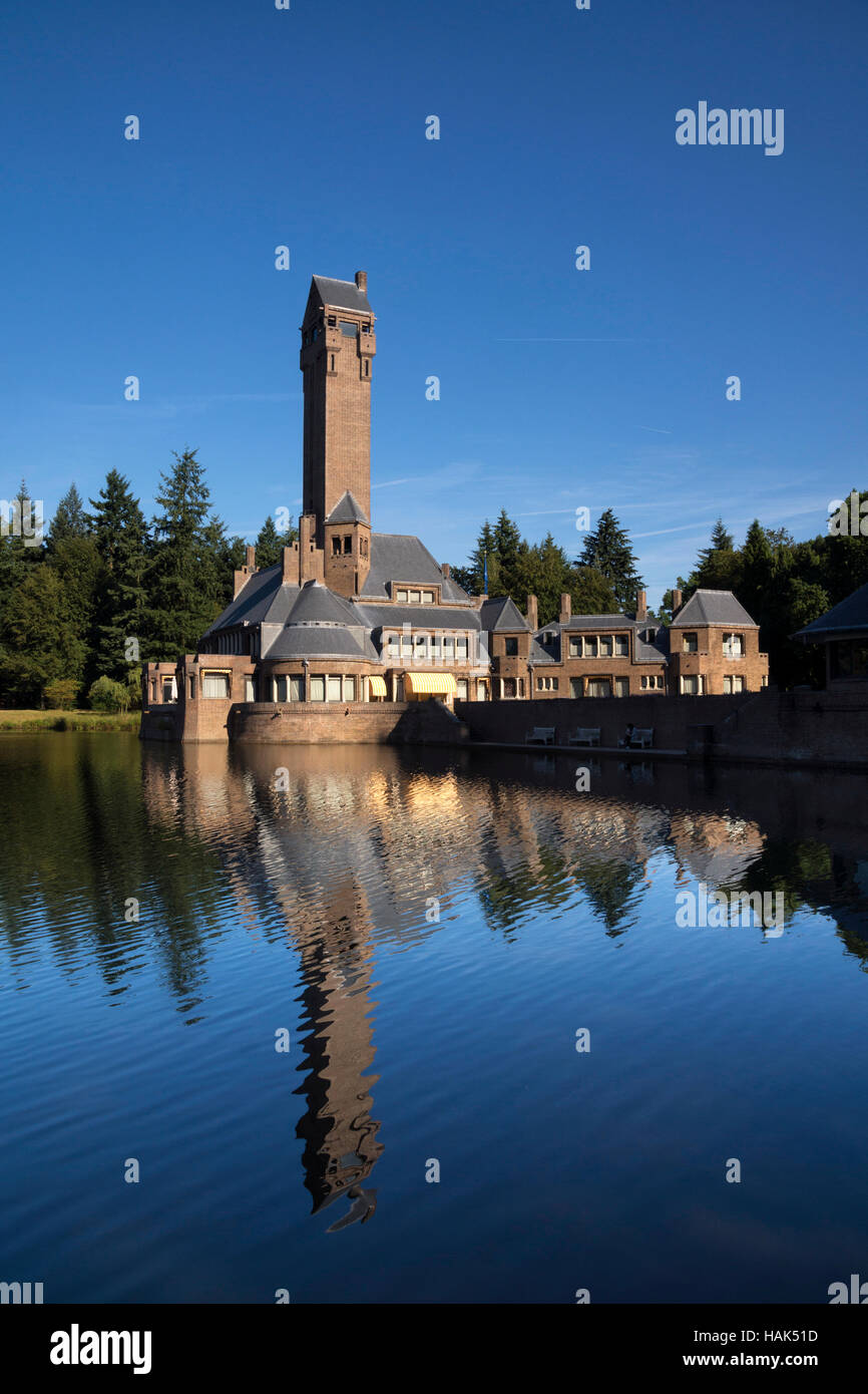 Hunting lodge Sint-Hubertus Stock Photo - Alamy