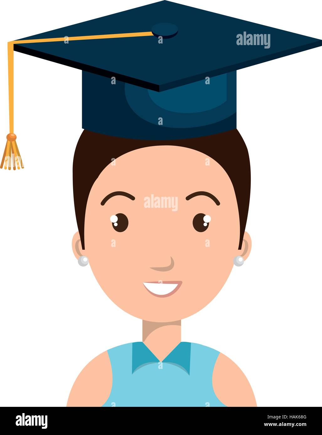 student graduate avatar icon vector illustration design Stock Vector ...