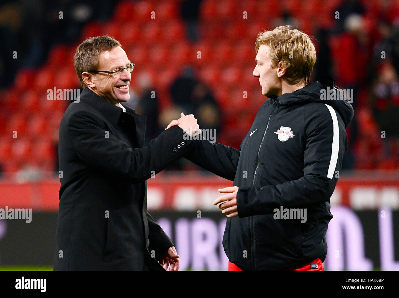 BayArena Leverkusen Germany 18.11.2016, 1st Football Bundesliga season ...
