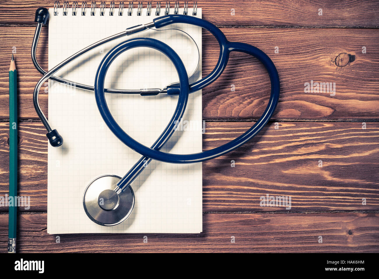 Workplace of a doctor Stock Photo - Alamy