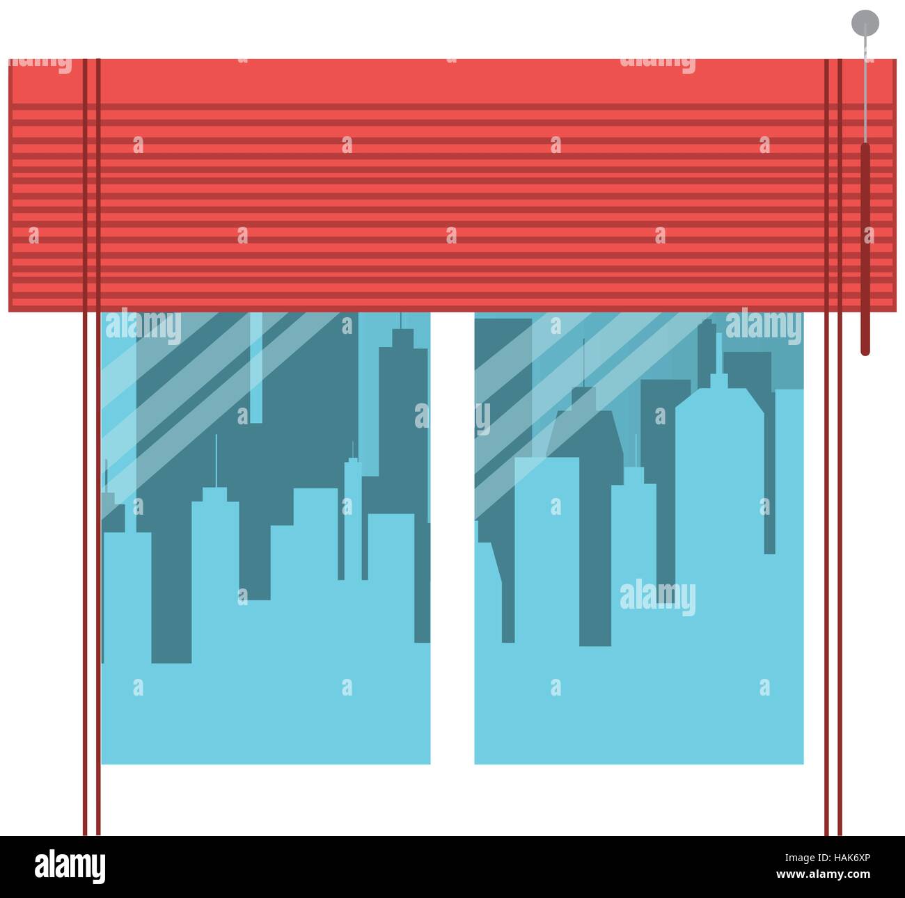window with shutter isolated vector illustration design Stock Vector ...