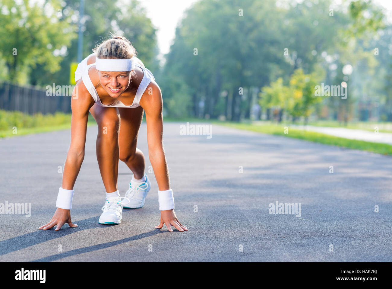 Start pose hi-res stock photography and images - Alamy