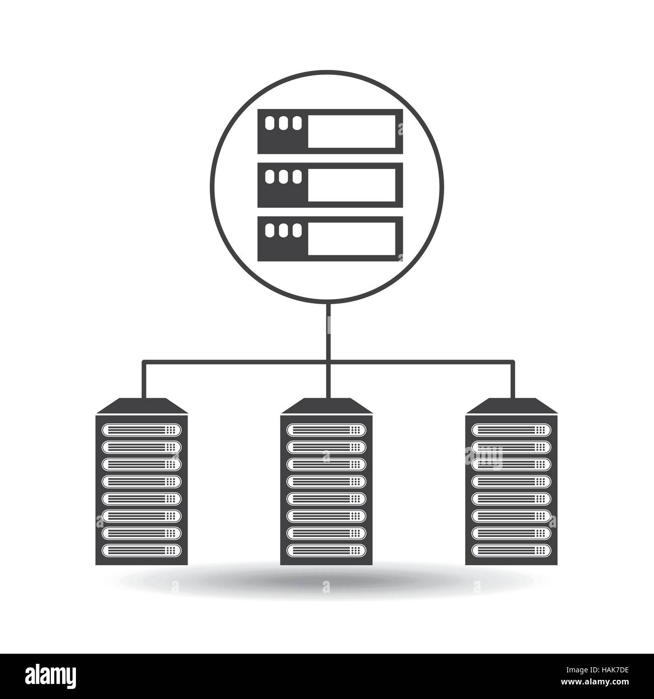 server data center connection graphic vector illustration eps 10 Stock ...