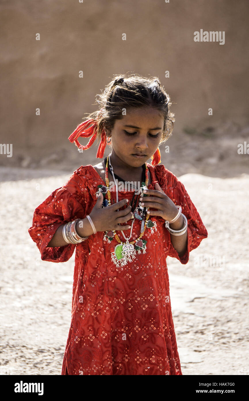 little girl, Thar Desert. 2016 Stock Photo - Alamy
