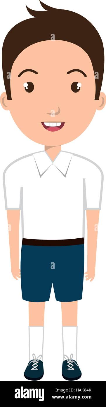 boy student character isolated icon vector illustration design Stock ...