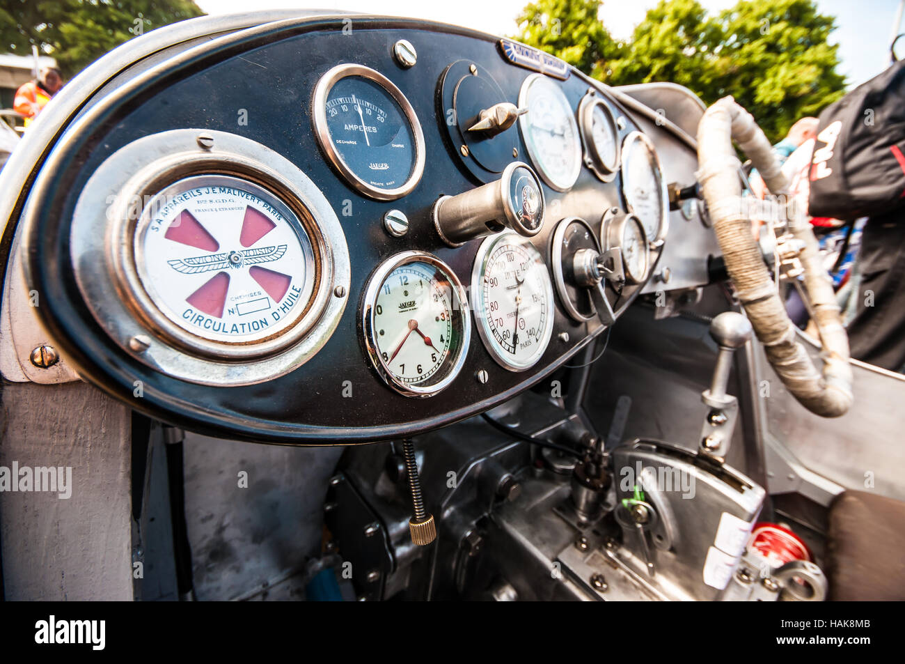 Old cockpit dials hi-res stock photography and images - Alamy