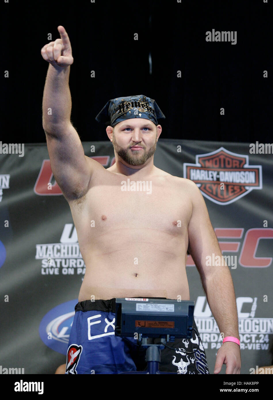 Ben Rothwell at the UFC 104 Weigh-Ins in Los Angeles, California on ...