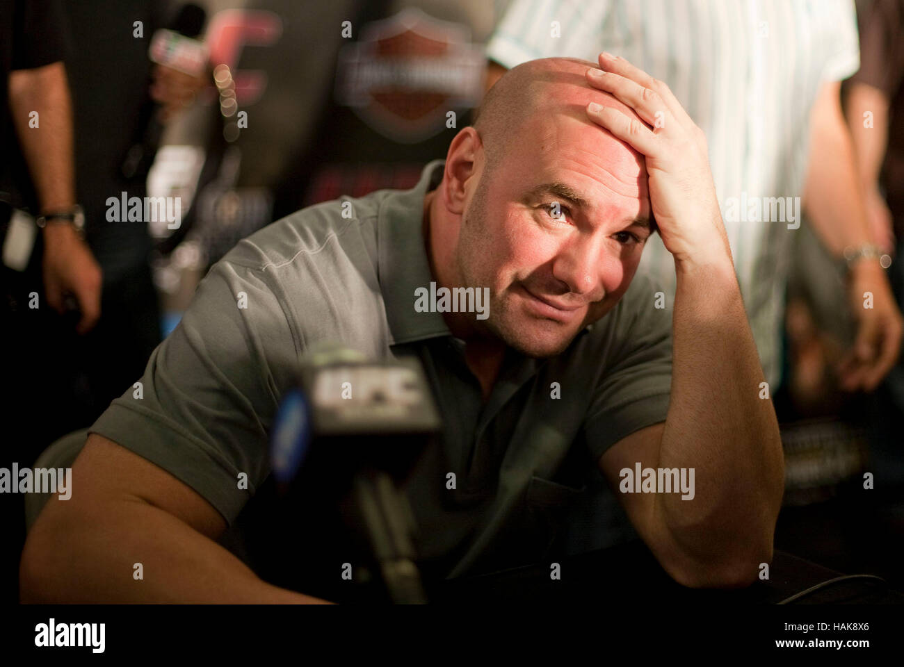 Ufc president dana white press hi-res stock photography and images - Alamy