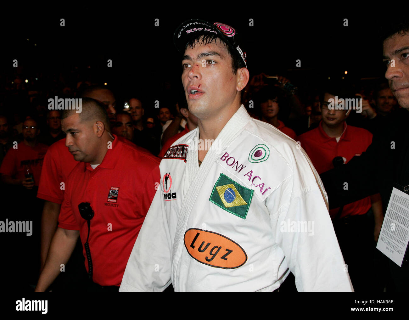 Lyoto Machida after his fight at UFC 104 at the Staples Center in Los ...