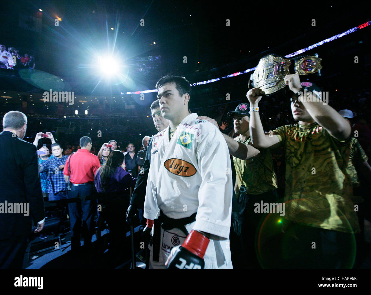 Lyoto Machida before his fight with Maurício Rua at UFC 104 at the ...