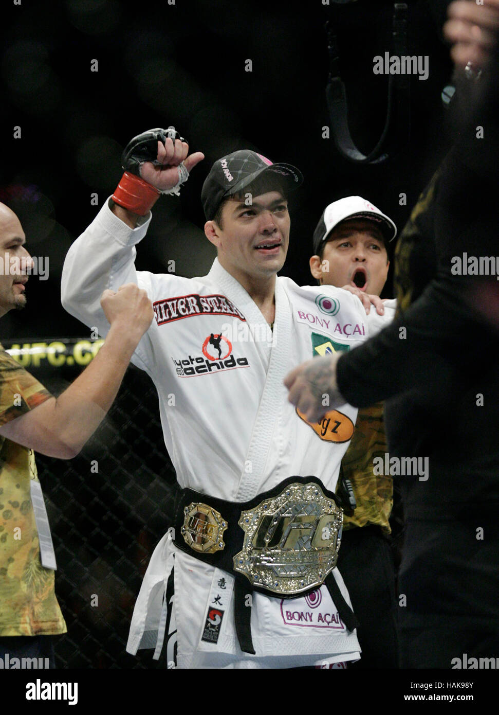 Lyoto Machida after his fight at UFC 104 at the Staples Center in Los ...