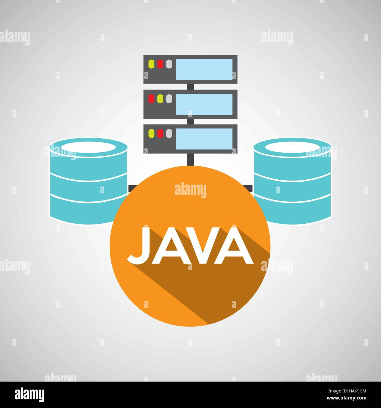 java language data base storage vector illustration eps 10 Stock Vector ...