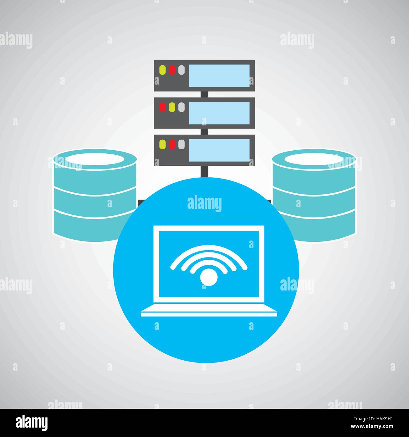 Aerial view the exchange Stock Vector Images - Alamy