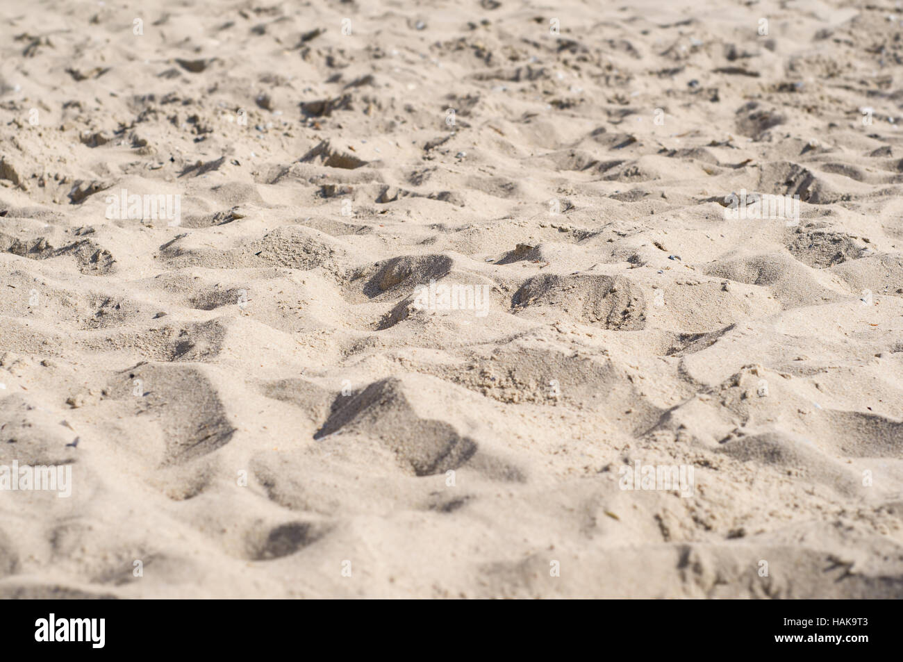 Sand background in perspective view Stock Photo - Alamy