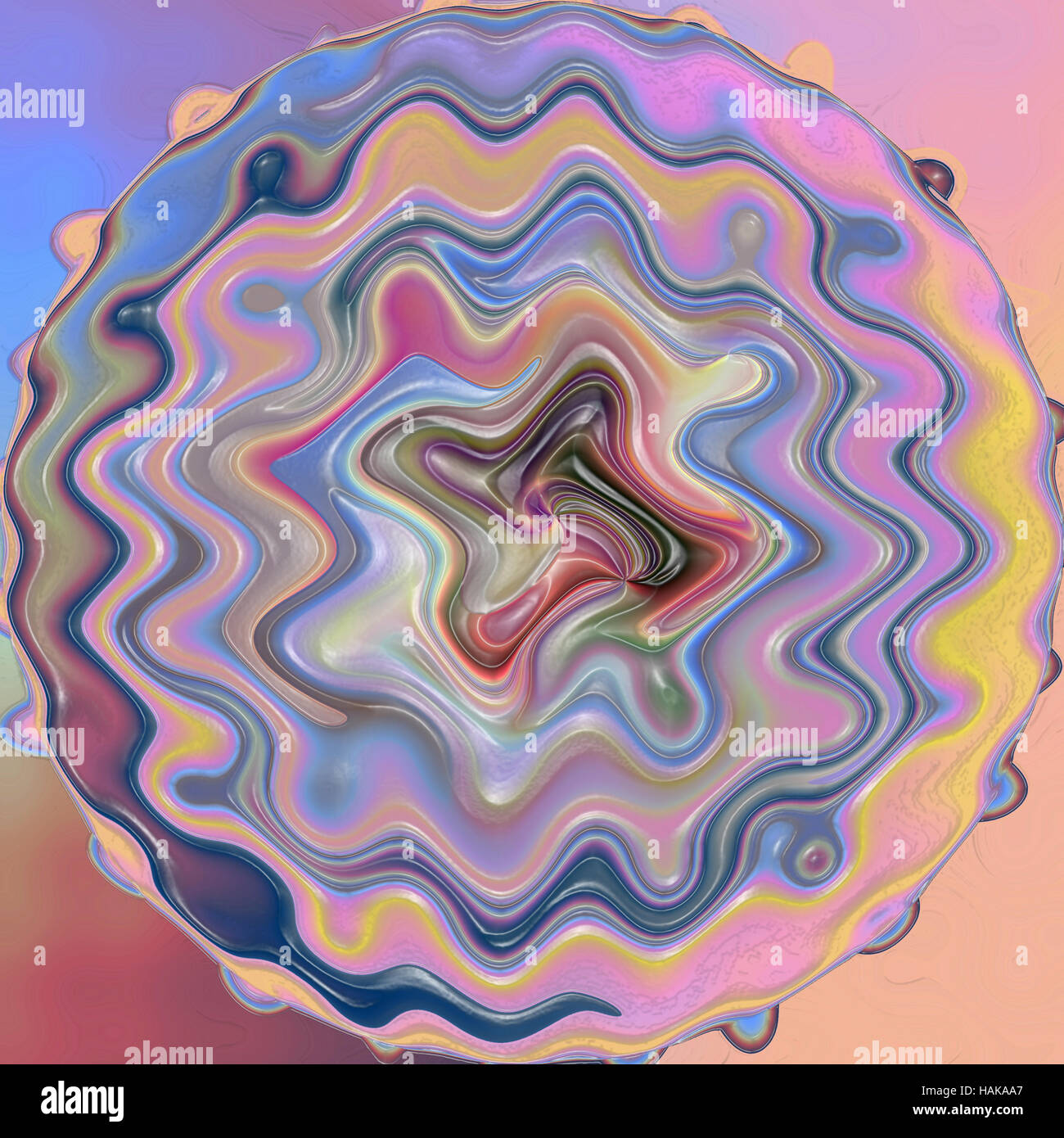 Abstract background of the pastels gradient with visual shear ,spherize ...