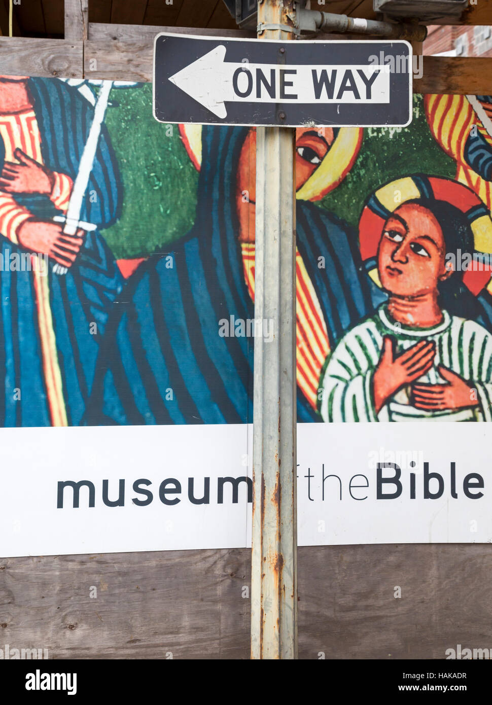 Washington, DC - The Museum of the Bible construction site, two blocks ...