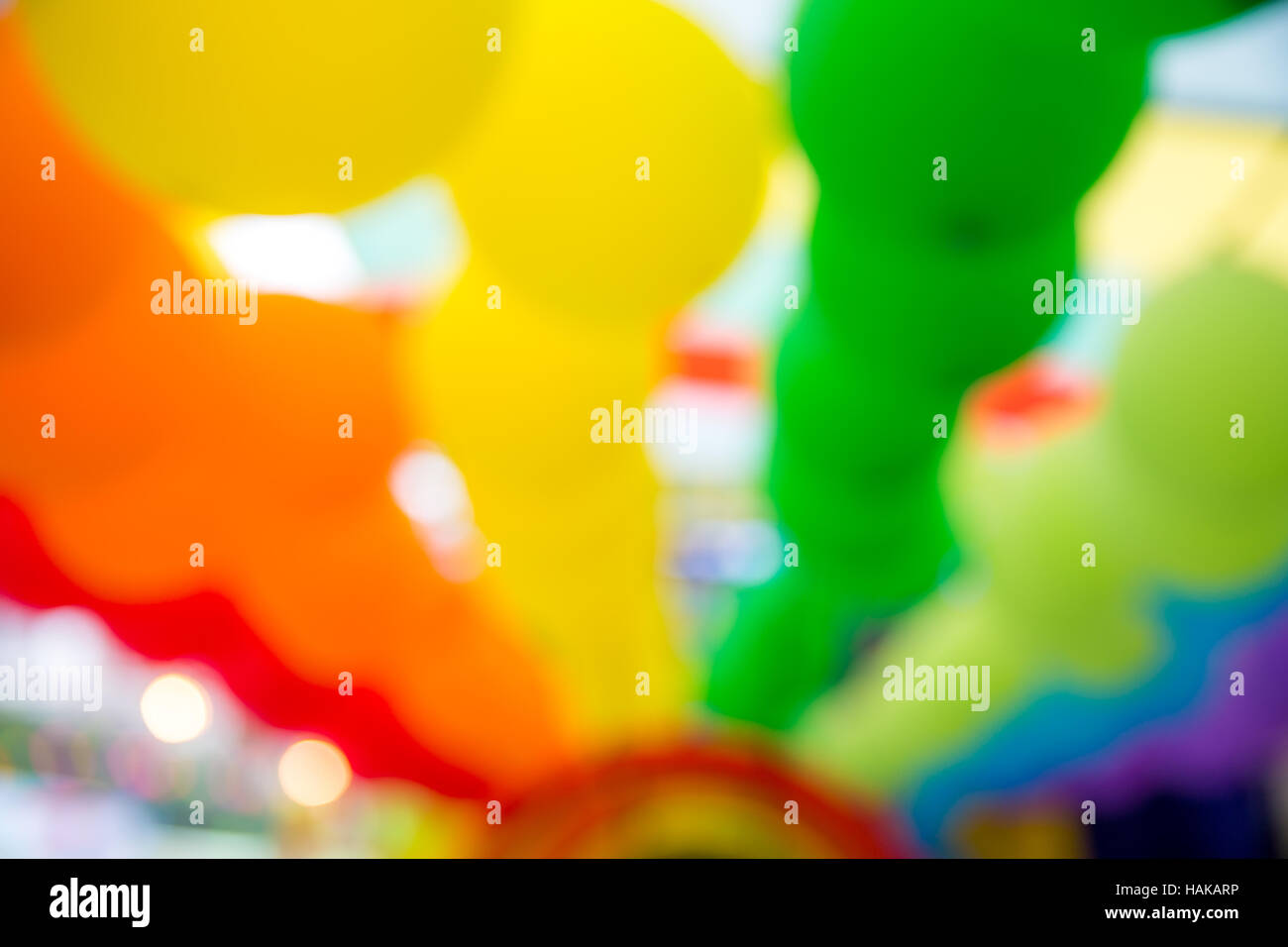 Colorful abstract blurs balloons background Stock Photo - Alamy