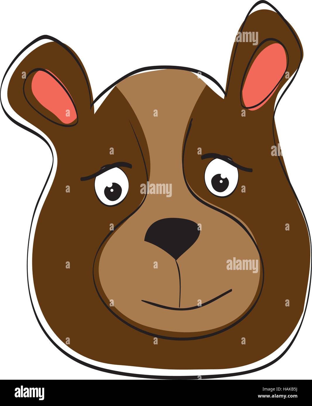 Cute bear cartoon icon vector illustration graphic design Stock Vector ...