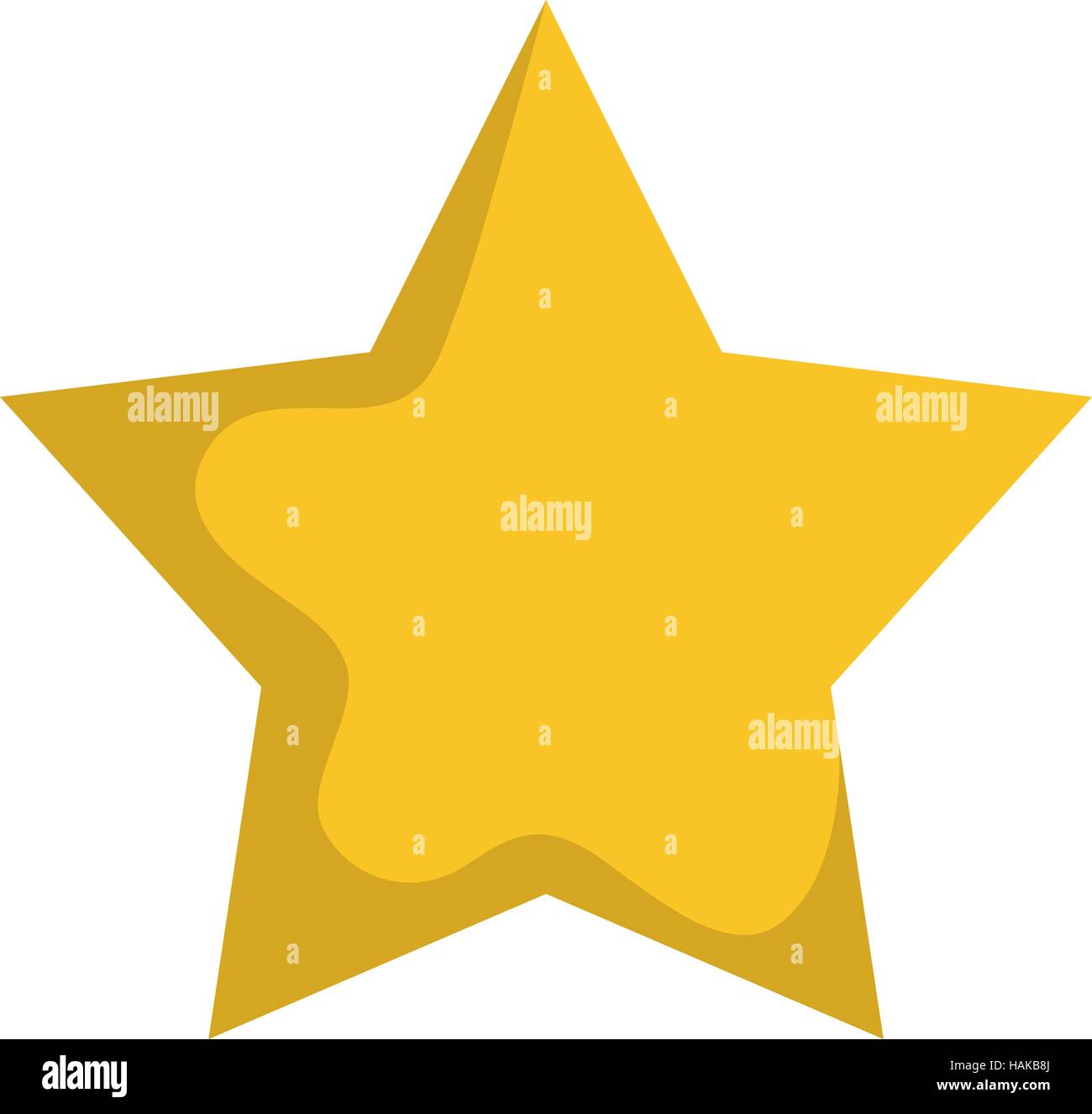 Isolated star symbol icon vector illustration graphic design Stock ...