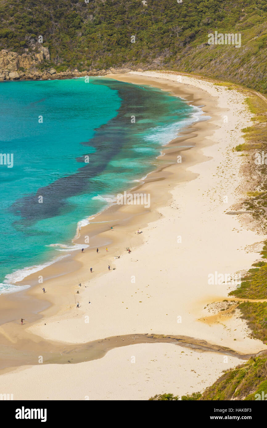 Shelley Beach, in West Cape Howe National Park, near the towns of ...